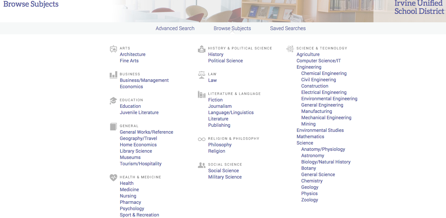 Proquest eBook: Student Account Creation – Irvine Unified School District