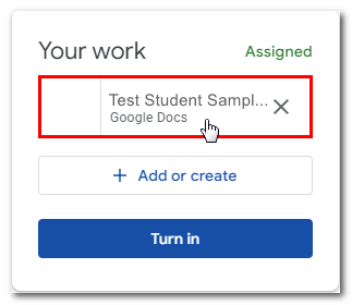 Google Classroom: Turn in an Assignment – Irvine Unified School District