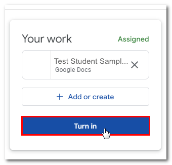 Google Classroom: Turn in an Assignment – Irvine Unified School District