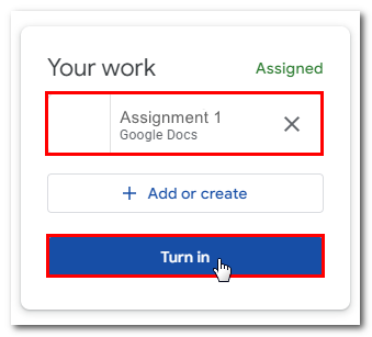 Google Classroom: Turn in an Assignment – Irvine Unified School District