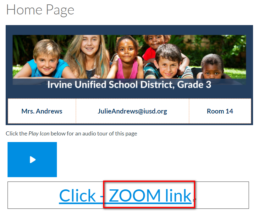 Zoom: Student Navigation Guide – Irvine Unified School District