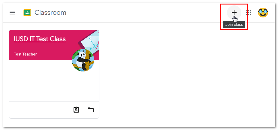 Google Classroom: Join a Class as a Student – Irvine Unified School ...