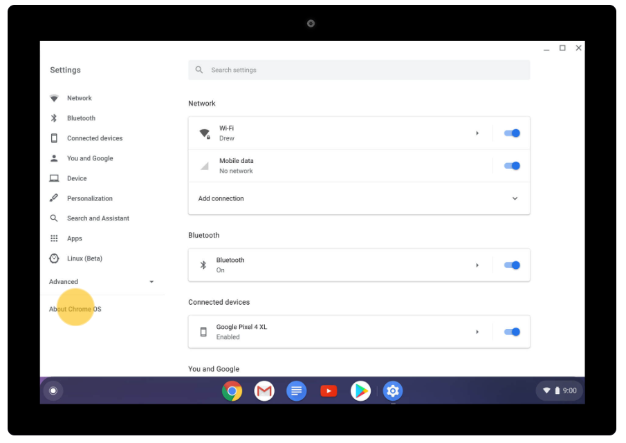 Google Chrome: Update Your Chromebook – Irvine Unified School District