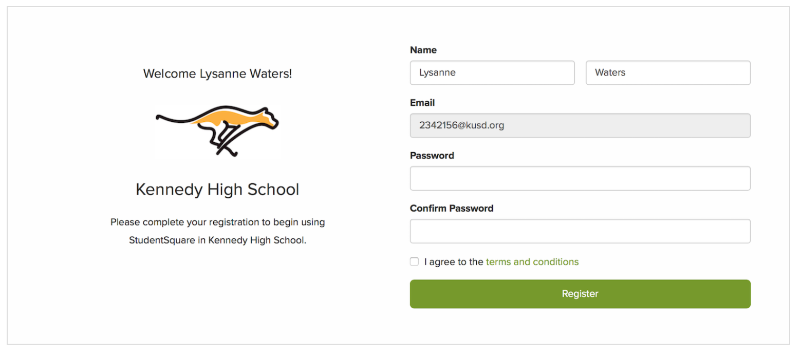 StudentSquare - Steps for Students to Enroll with a Code – Irvine ...