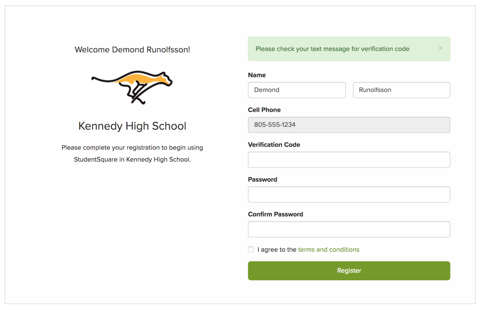 StudentSquare - Steps for Students to Enroll with a Code – Irvine ...