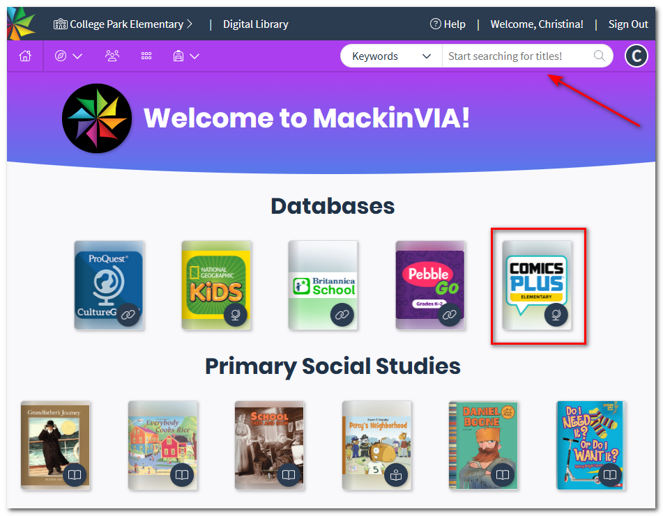 MackinVia: Student Login through URL – Irvine Unified School District