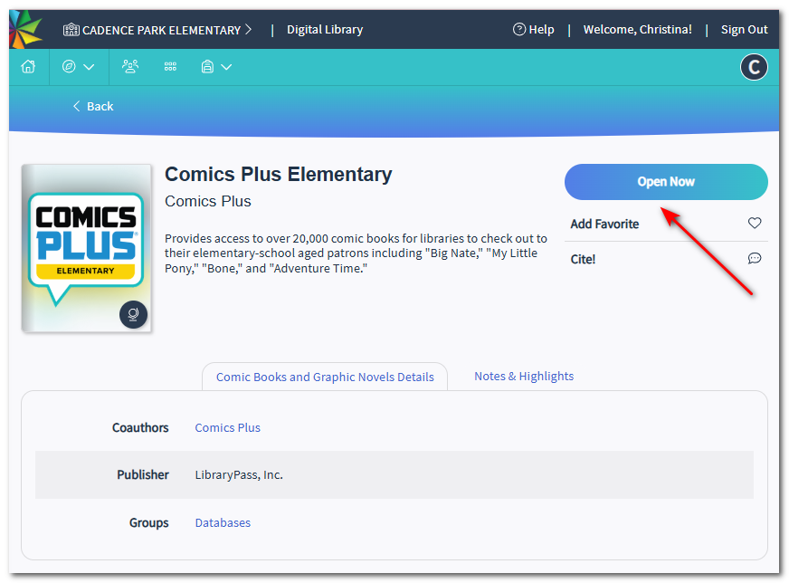 ComicsPlus/Graphic Novel Database – Irvine Unified School District