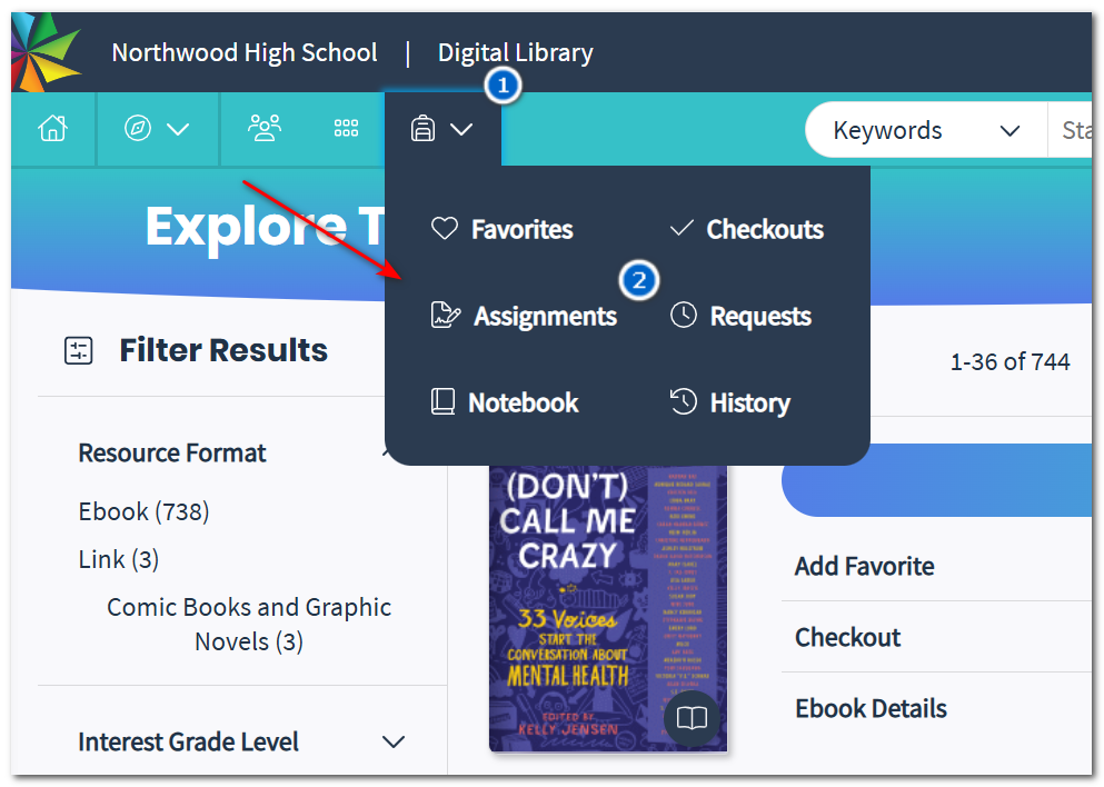 MackinVia: Accept an eBook Assignment – Irvine Unified School District