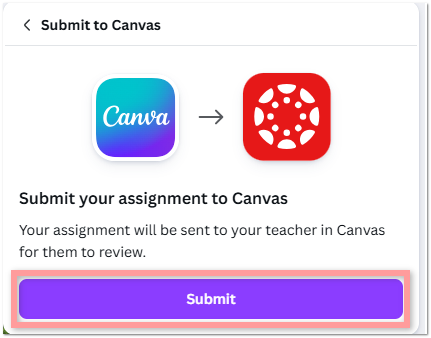 Canvas: Uploading an Assignment with the Canva LTI 1.3 (Student ...